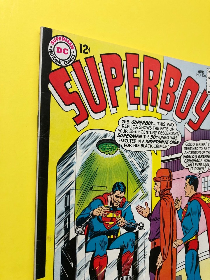 1965 SUPERBOY #120 SILVER AGE DC COMICS VF+ | eBay