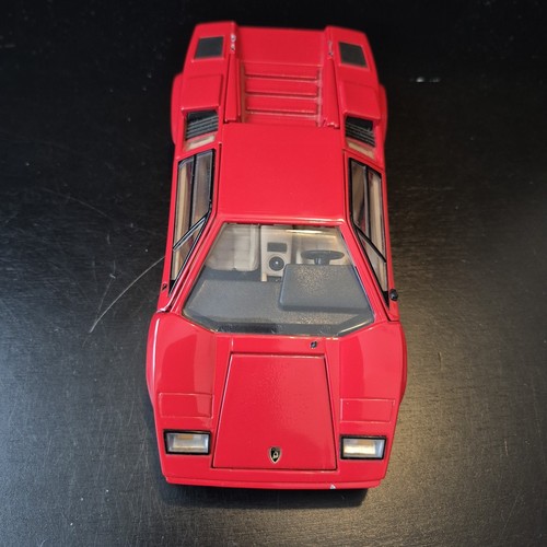 Franklin Mint 1:24 Scale 1985 LAMBORGHINI COUNTACH Red 5000 S Diecast ...