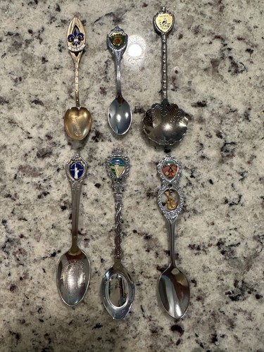 Vintage Collection Of Spoons 6 Piece Set | eBay