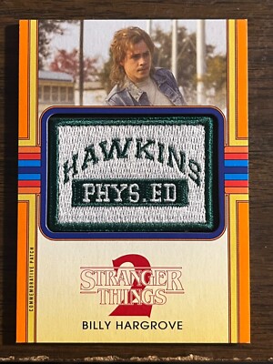 2019 Topps Stranger Things 2 #CP-BHP Billy Hargrove Hawkins Phys. Ed ...