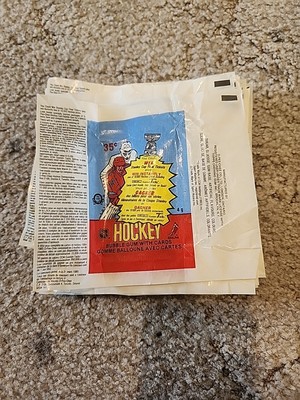 NHL VINTAGE O-PEE-CHEE 1984-85 HOCKEY WRAPPER EMPTY | eBay