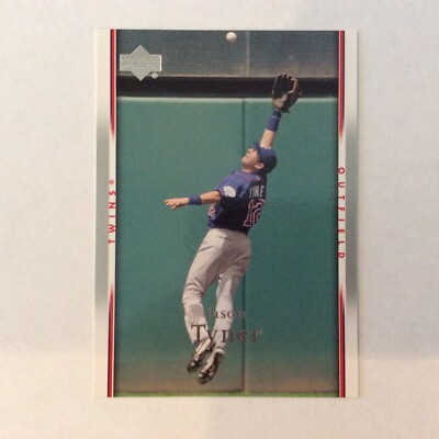 2007 Upper Deck #813 Jason Tyner Minnesota Twins | eBay