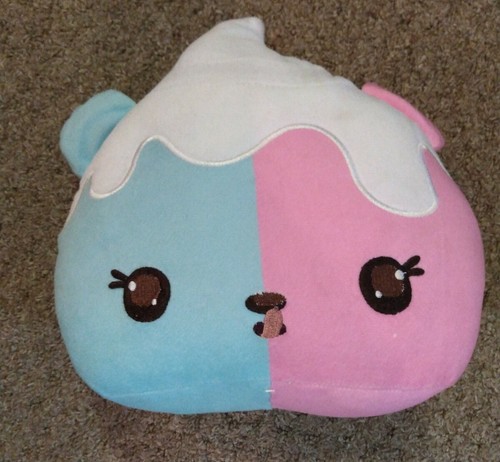 Num Noms Ice Cream Sundae Plush Pink Blue 7” Stuffed Animal Foodie Toy ...