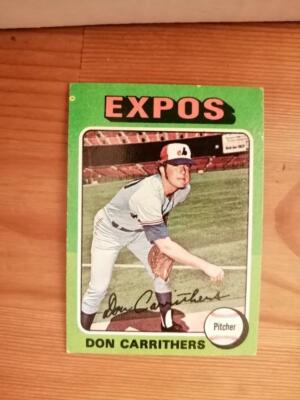 DON CARRITHERS 1975 Topps MINI #438 FREE SHIPPING | eBay