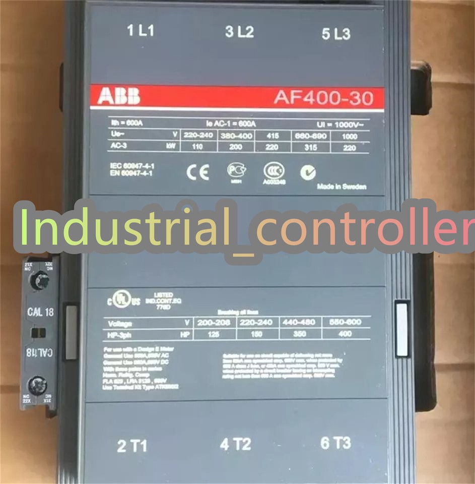 New ABB AF400-30-11 Contactor 48-130V 1SFL577001R6911 DHL Expedited ...
