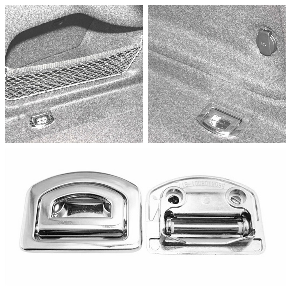 Rear Spare Tire Trunk Boot Floor Carpet Handle für Audi A6 C8 S6 A7 S7 ...
