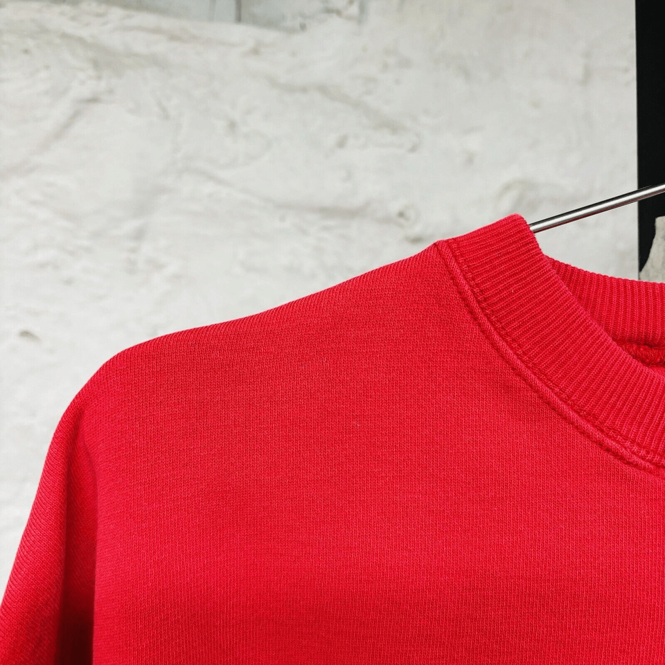 Gap Blank Sweatshirt Small Short 24x24 Sun-Faded Red Boxy Fit Vintage ...
