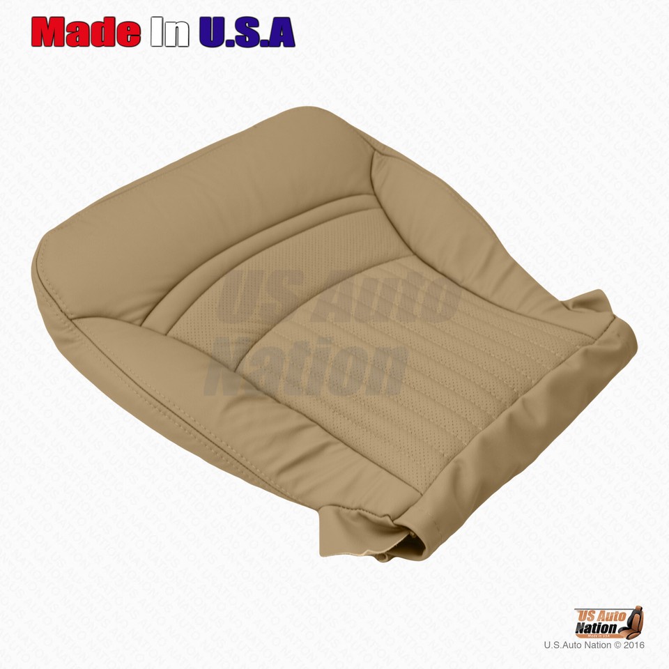 1997-2004 Chevy Corvette Sport Driver Bottom Perforated Leather Cover ...