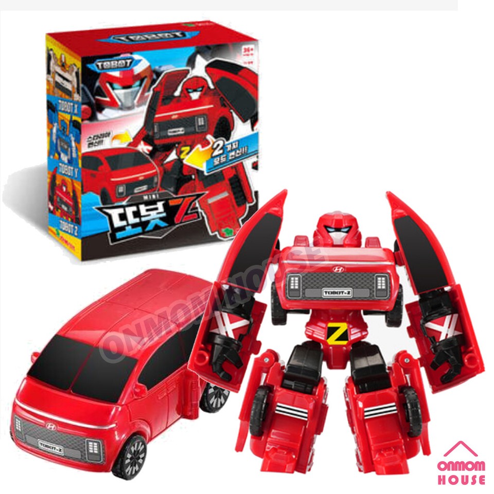 Tobot Mini V X Y X SOS Transformer Robot Figure Collection Korean Toy ...