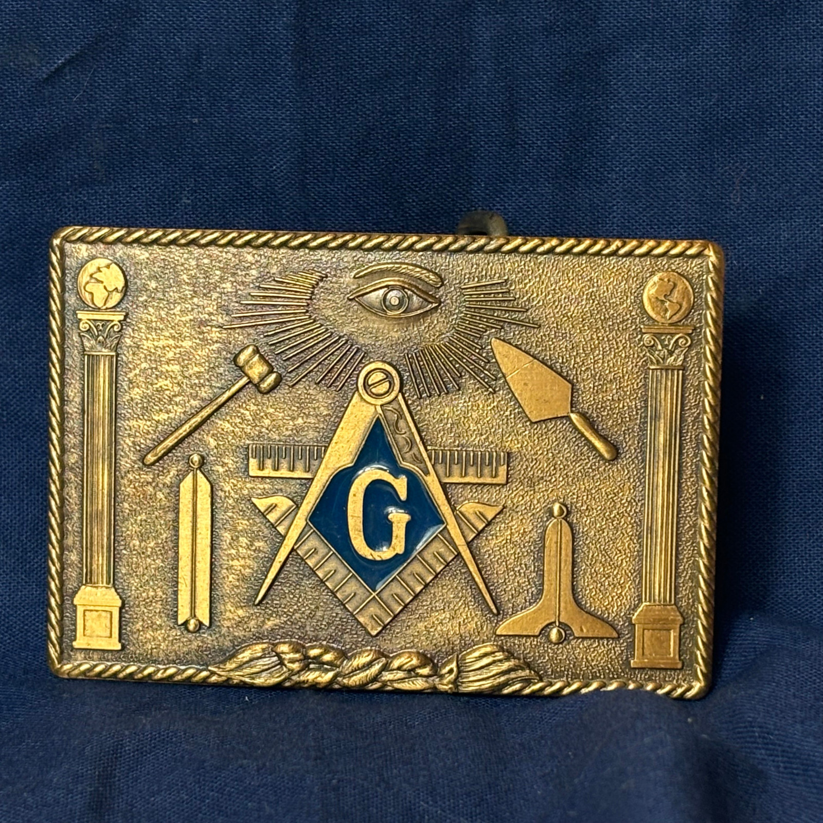 1978 Harry Klitzner Masonic Grand Mason Solid Bronze … - Gem