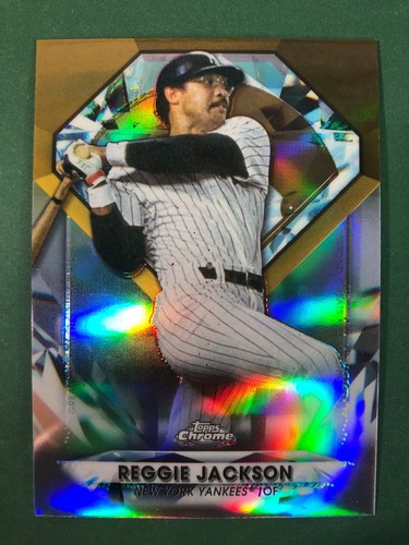 2022 Topps Update Chrome Reggie Jackson Diamond Greats Insert Yankees ...