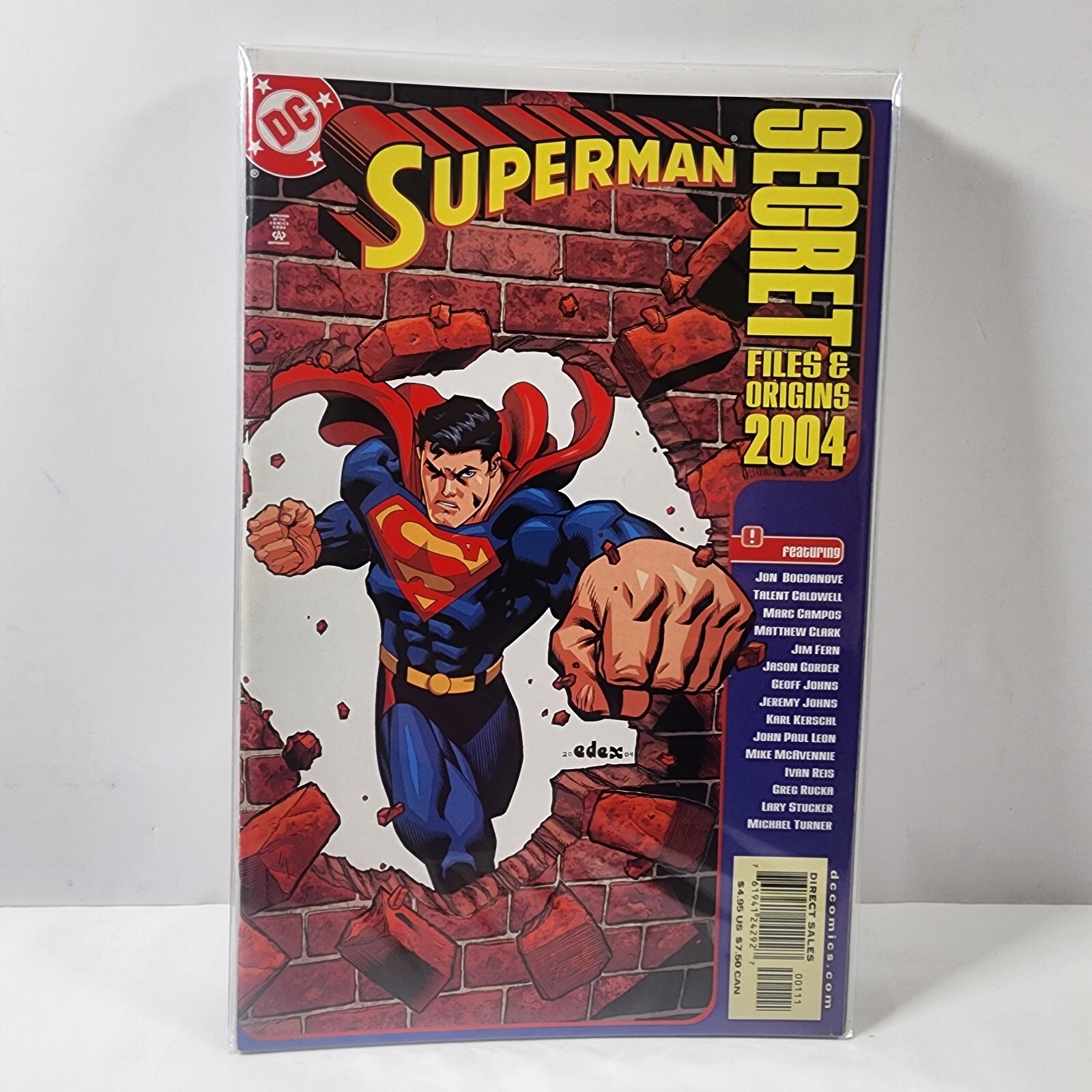 Superman Secret Files And Origins 2004 DC Comics | eBay