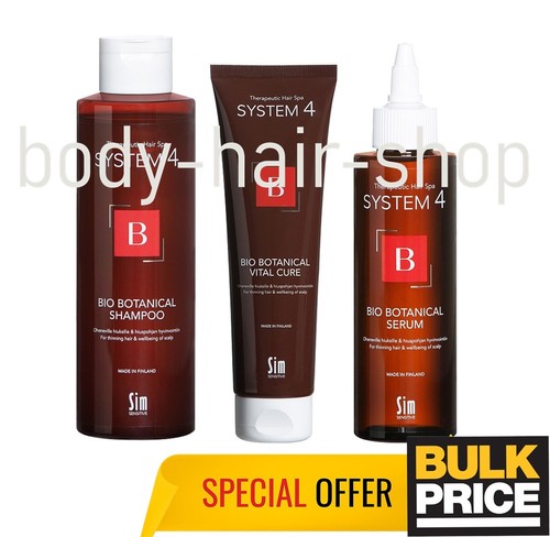 Bio Botanical Set Serum + Shampoo + Conditioner Hair-Loss Support ...