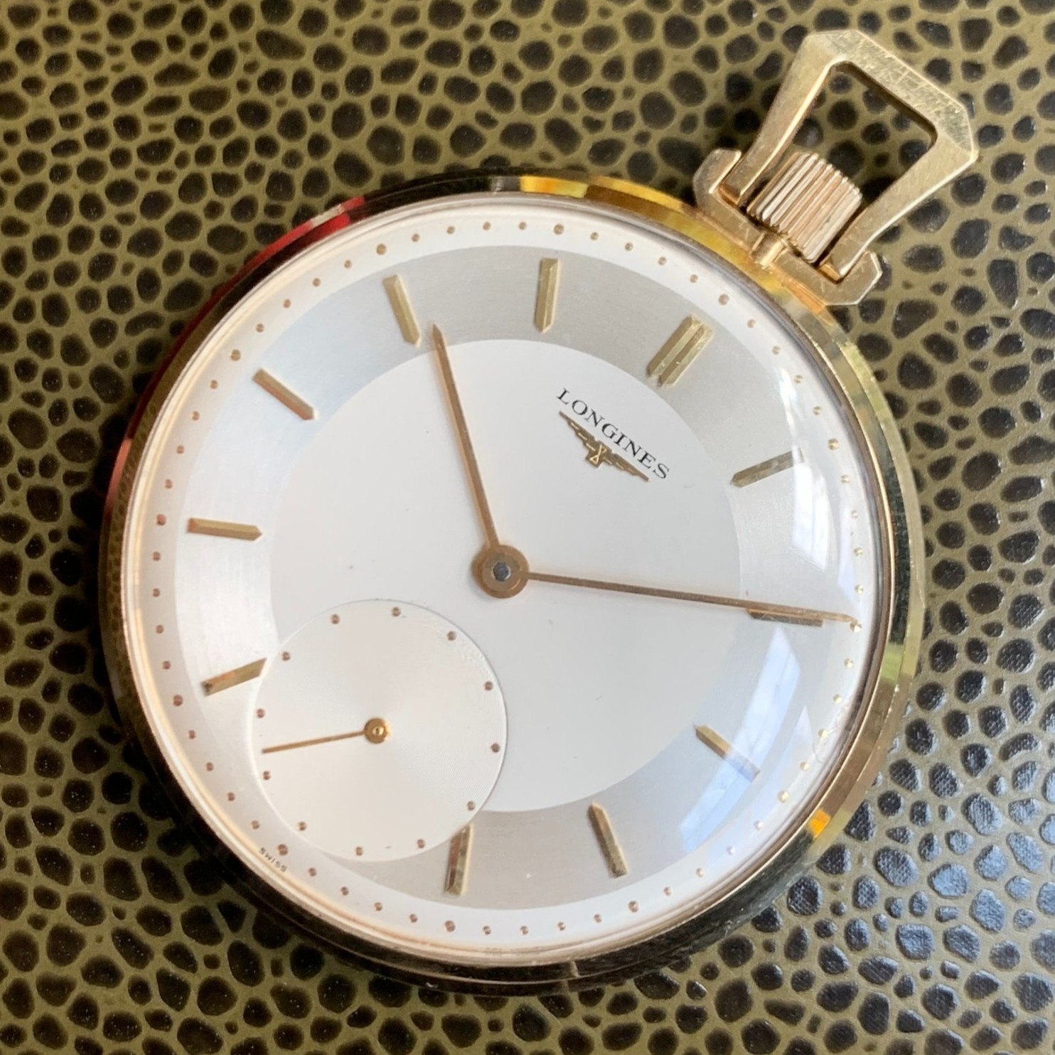 1966 Longines 14K Solid Gold Heavy Case Cal. 17L Art … - Gem