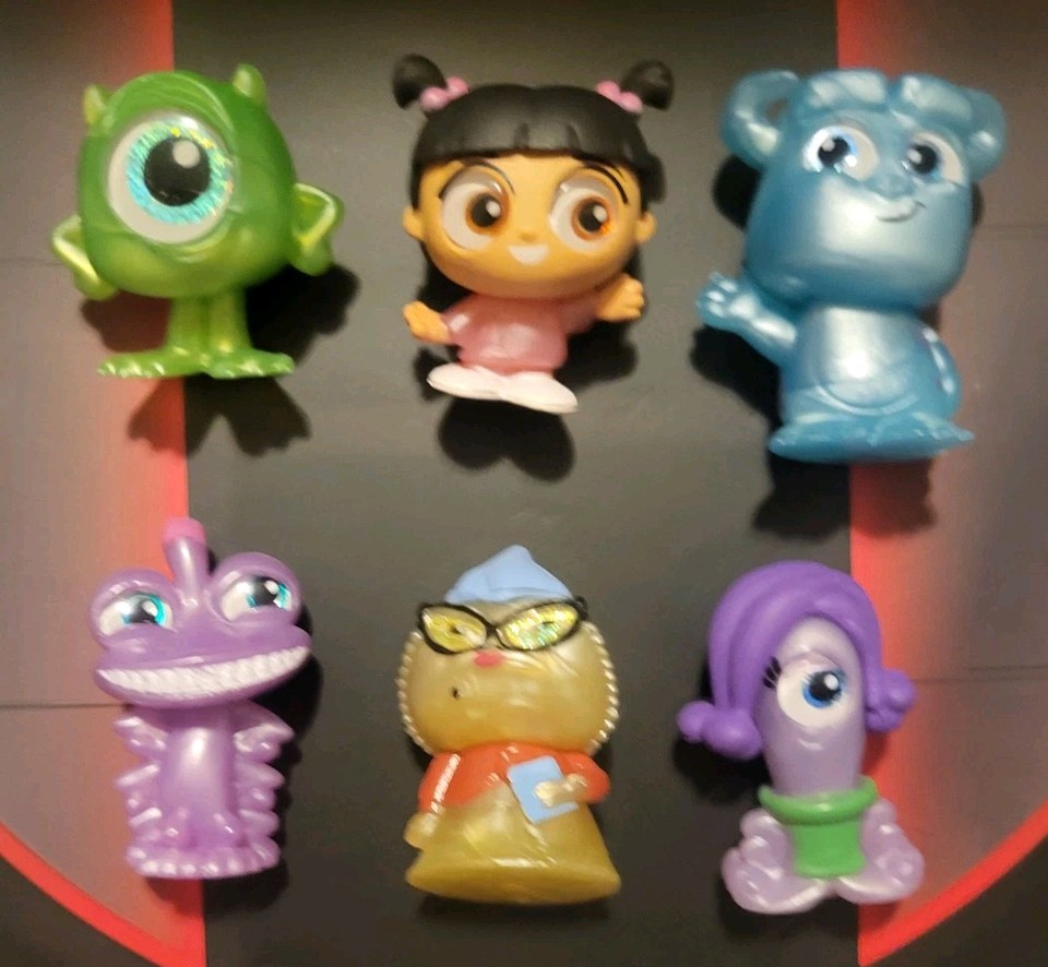 Monsters Inc Lot Of 6 Disney Doorables - Ultra Rare Celiaa Roz Randall ...