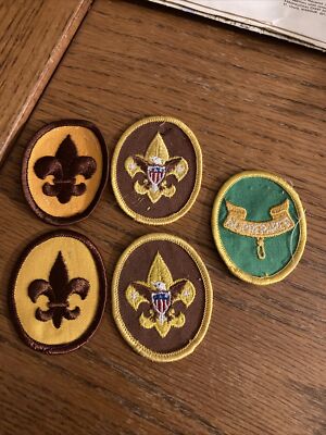 Lot 5 Boy Scout BSA Insignia Patches Be Prepared | eBay
