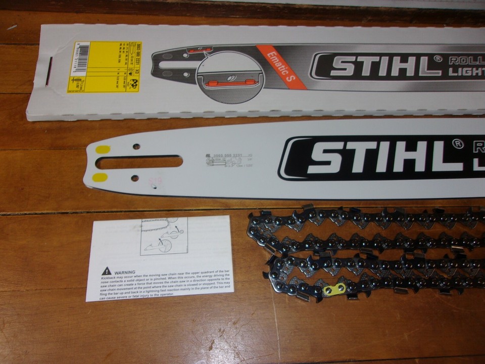Stihl 25" Light Bar & Chain 33RS 3/8" .050" 84DL OEM 3003-000-2231 ...