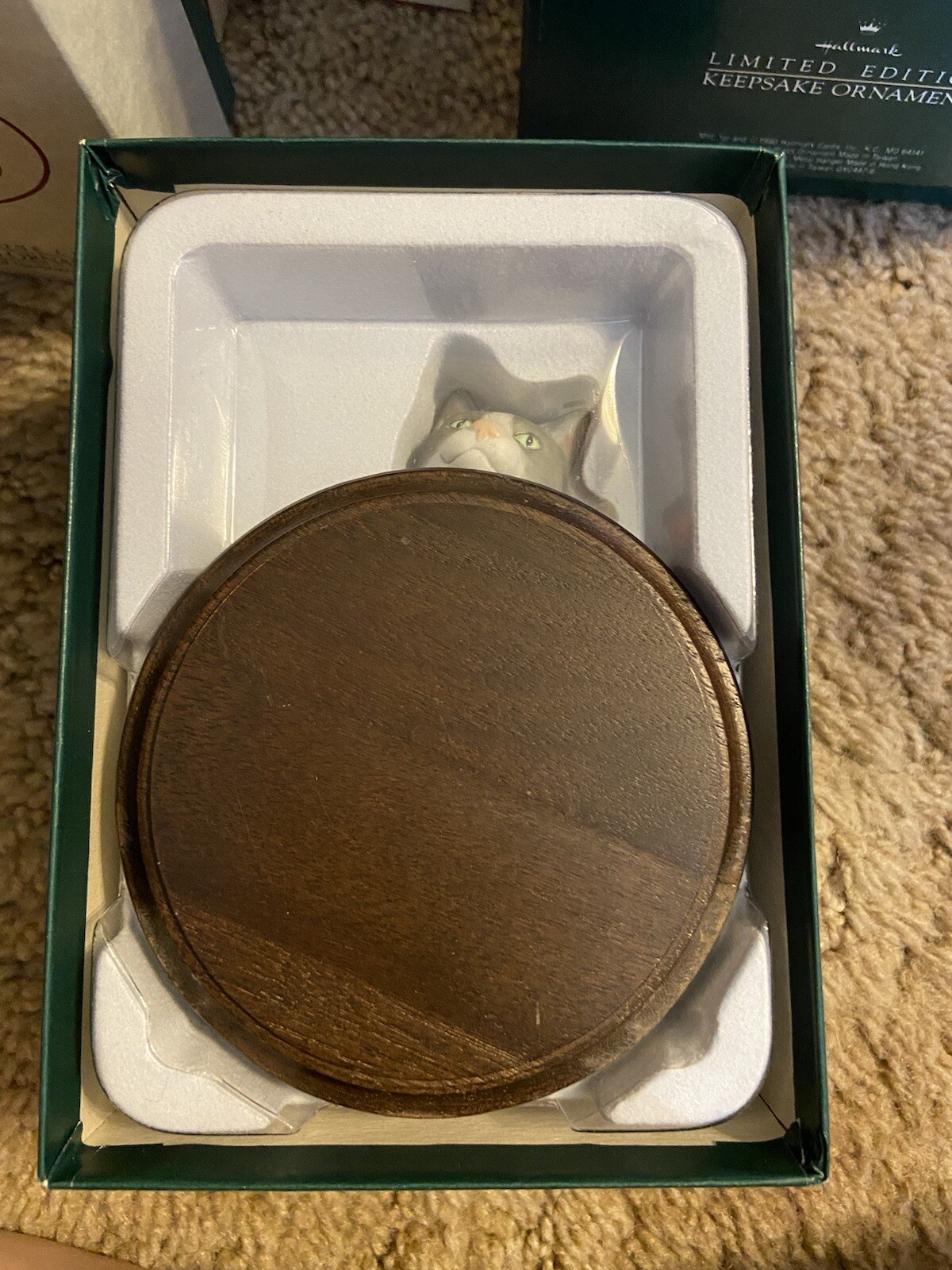 1989 Noelle - Hallmark Ornament - Porcelain Cat | eBay