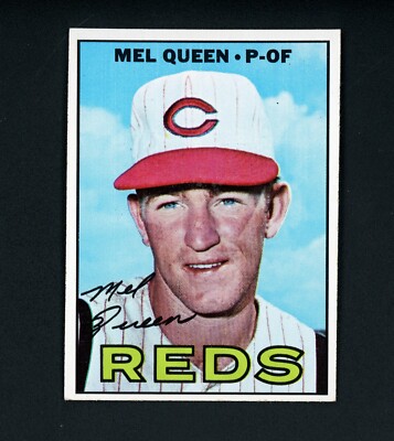 Mel Queen 1967 Topps - Cincinnati Reds #374 NM+ | eBay