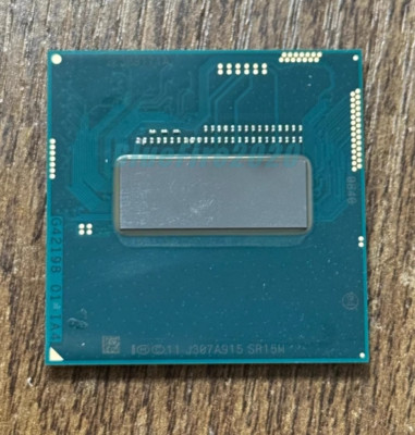 Intel Core I7 4700MQ 2.4GHz Quad Core 6M SR15H PGA 946 Notebook ...