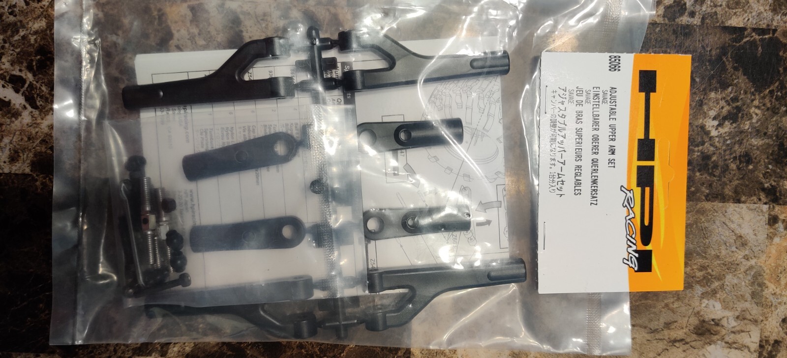 HPI Adjustable Upper Arm Set for Savage X, Savage XL, Savage Flux ...