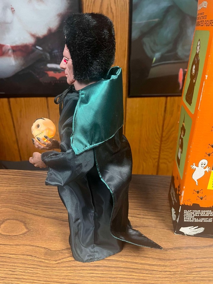 Vintage Angel Toys Halloween Animated FRANKENSTEIN Motion-ette & box ...