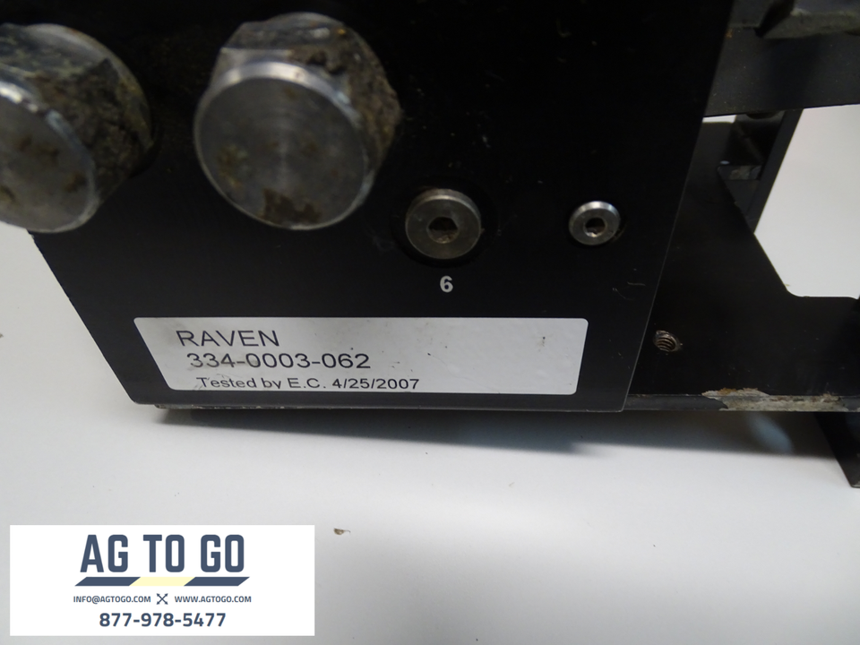 Raven SmarTrax Hydraulic Valve (P/N 334-0003-062) SEE DESCRIPTION | eBay