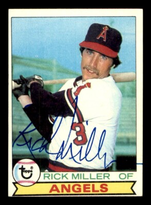 1979 Topps Baseball #654 Rick Miller Signed Autograph (No COA) | eBay