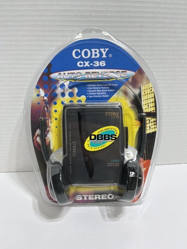 Coby Stereo Cassette CX36 Vtg 1996 New | eBay