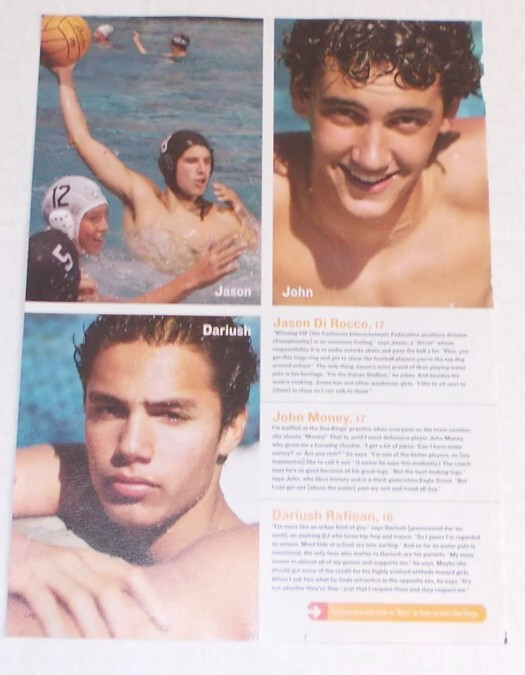 Dariush Rafiean JOHN MONEY Jason Di Rocco original ONE magazine page ...