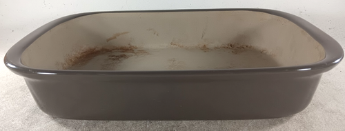 Pampered Chef Medium 11x7 Grey Stone Rectangular Baker #1422 Gray | eBay