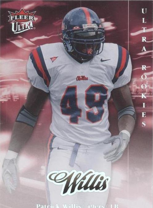 2007 Fleer Ultra Patrick Willis #230 for sale | eBay