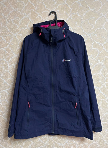 Women Berghaus Hydroshell Jacket Hooded Waterproof Breathable Size XXL ...