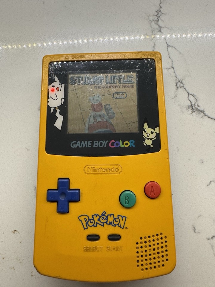 Gameboy Color POKEMON Yellow Version With Games and Xlite | eBay UK