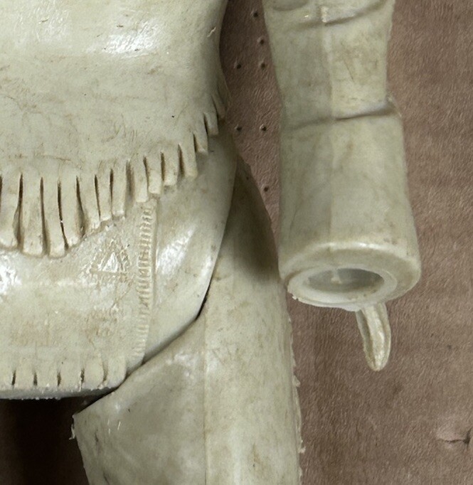 Vintage 1967 Marx Johnny West Indian Chief Geronimo Action Figure 12 ...