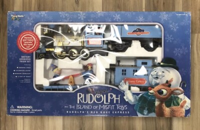 Rudolph & The Island Of Misfit Toys Rudolph’s Red Nose Express Train ...