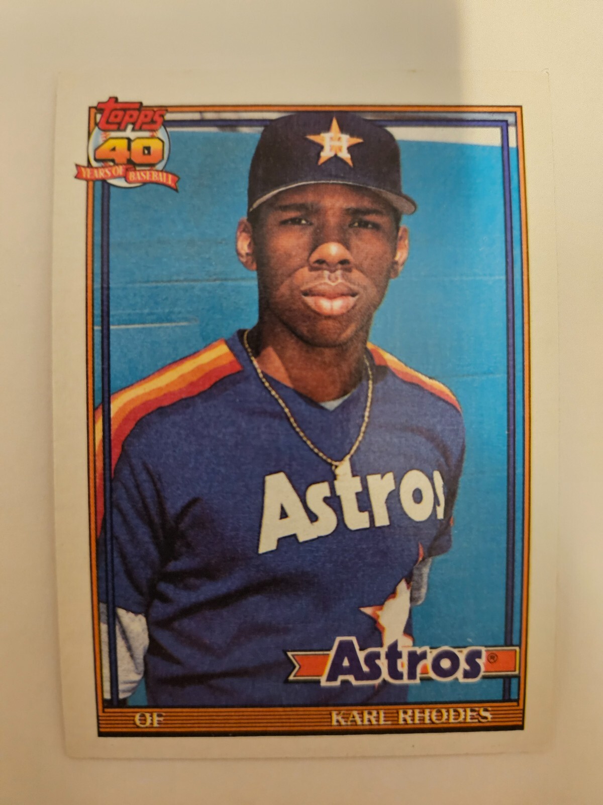 1991 TOPPS KARL RHODES #516 NM | eBay