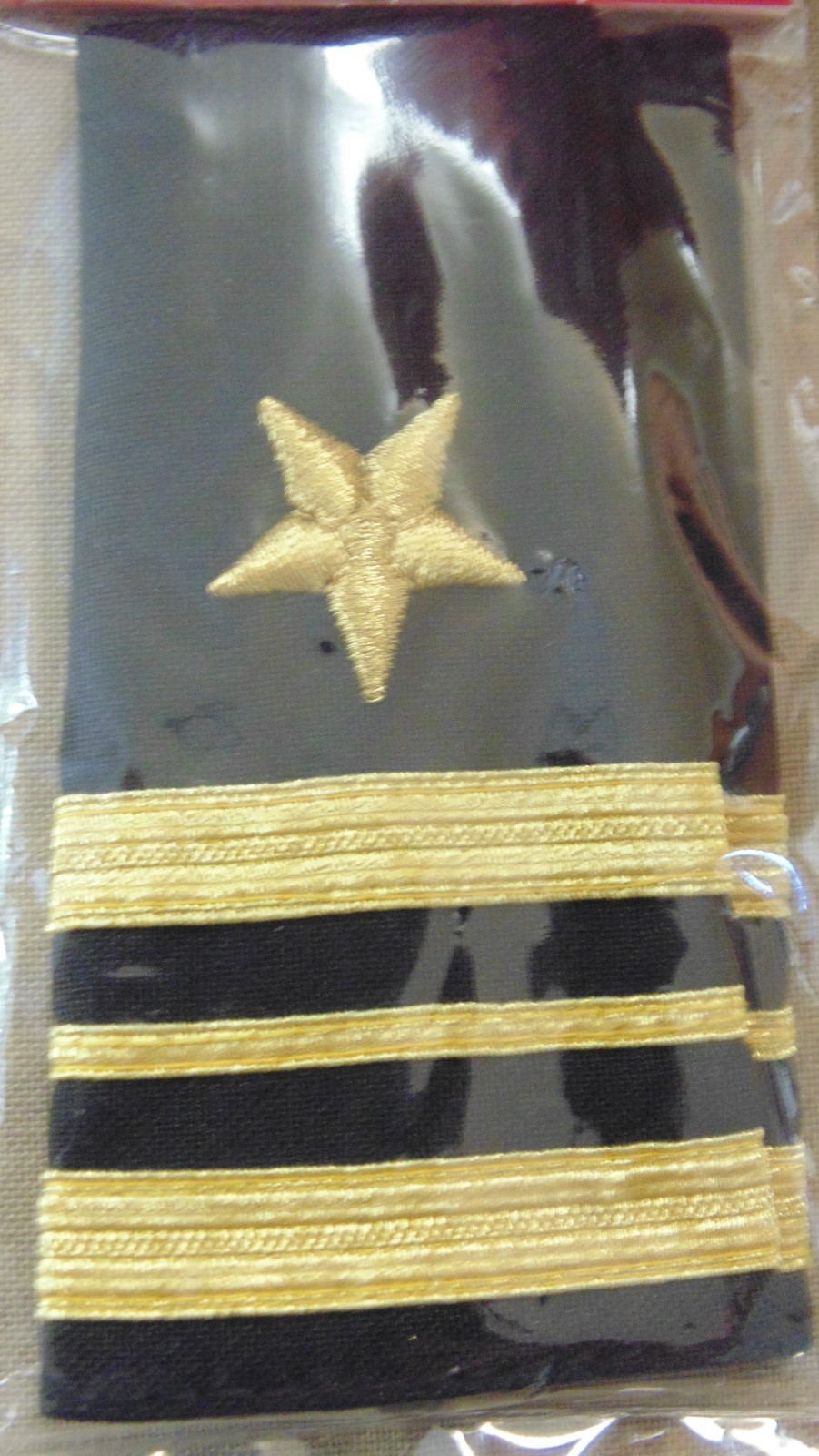 USN US NAVY O-4 LT COMMANDER SERVICE DRESS SLIP-ON EPAULET SHOULDER ...
