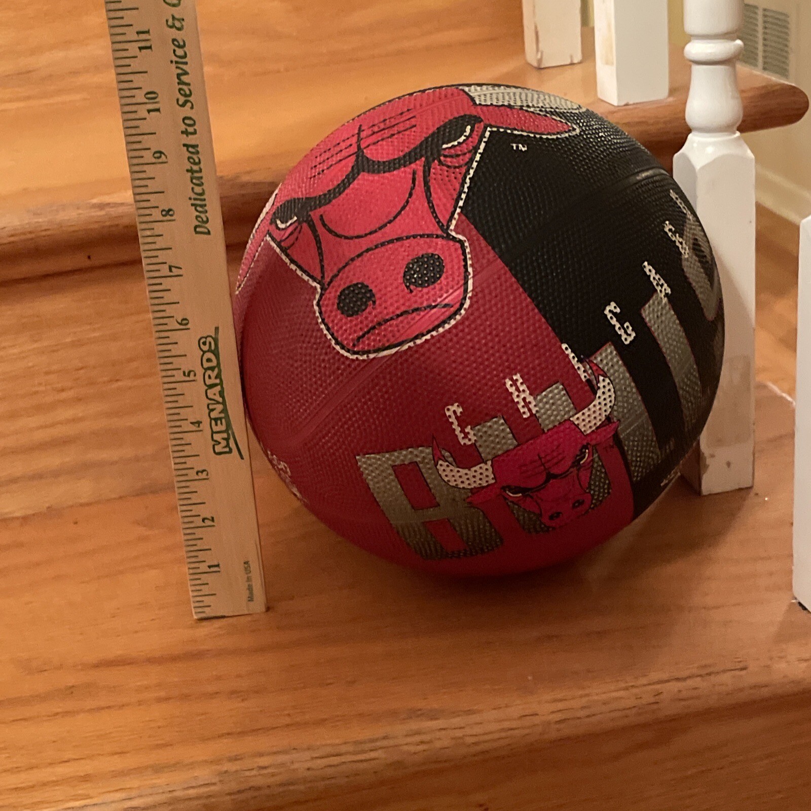 Spalding NBA Chicago Bulls Courtside Outdoor Rubber Basketball 90s ...