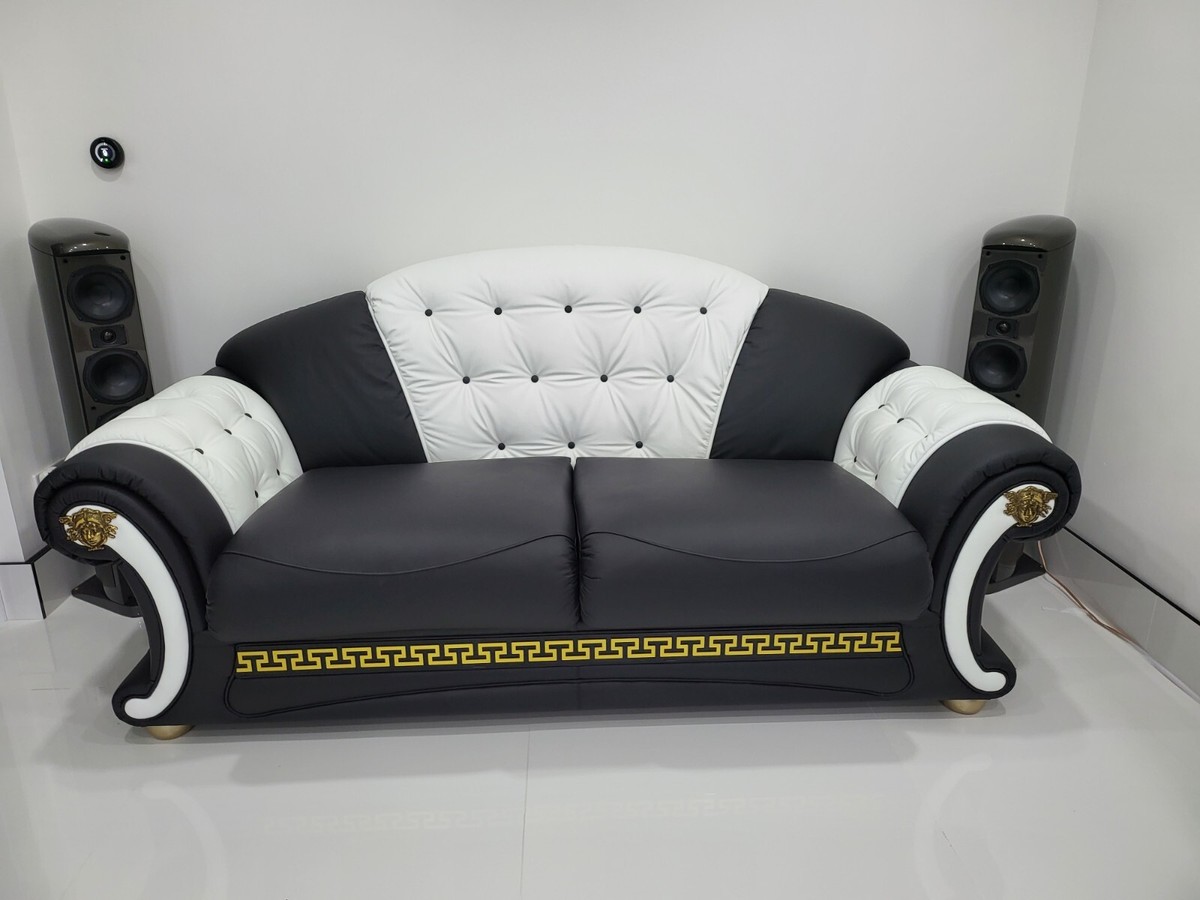 Versace Leather Sofa