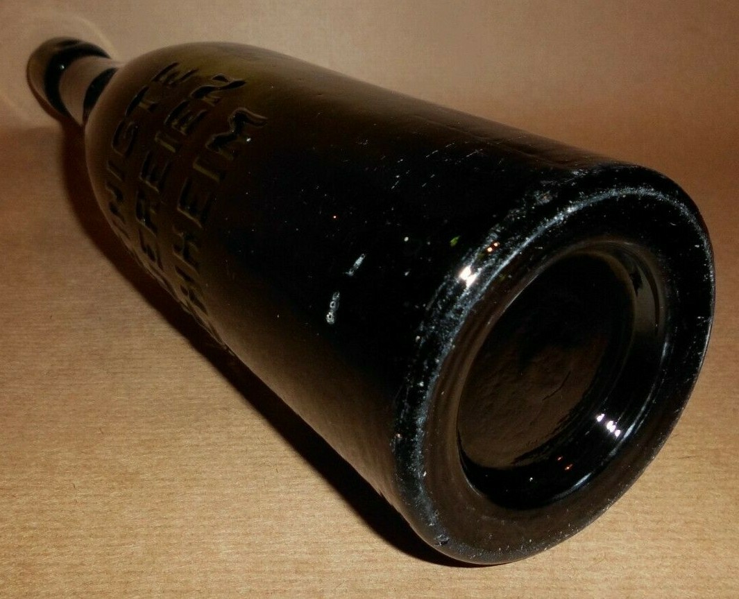 GERMAN WWII WEHRMACHT ALCOHOL RATION - BEER BOTTLE, ORIGINAL FIELD ...