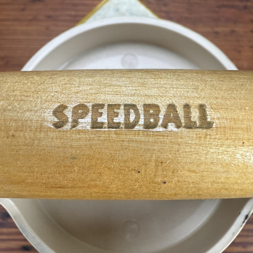 VINTAGE Printmasters “Speedball Baren” Teflon Base HAND PRINTING Tool ...