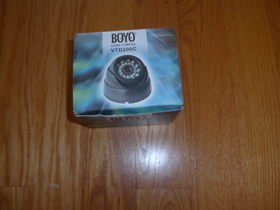 Boyo Dome Camera VTD200c Backup Camera 12 volt with LEDS for night ...