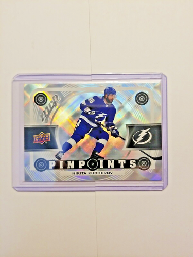 2022-23 Upper Deck MVP Pin Points Insert Card #PP-3 - Nikita Kucherov ...