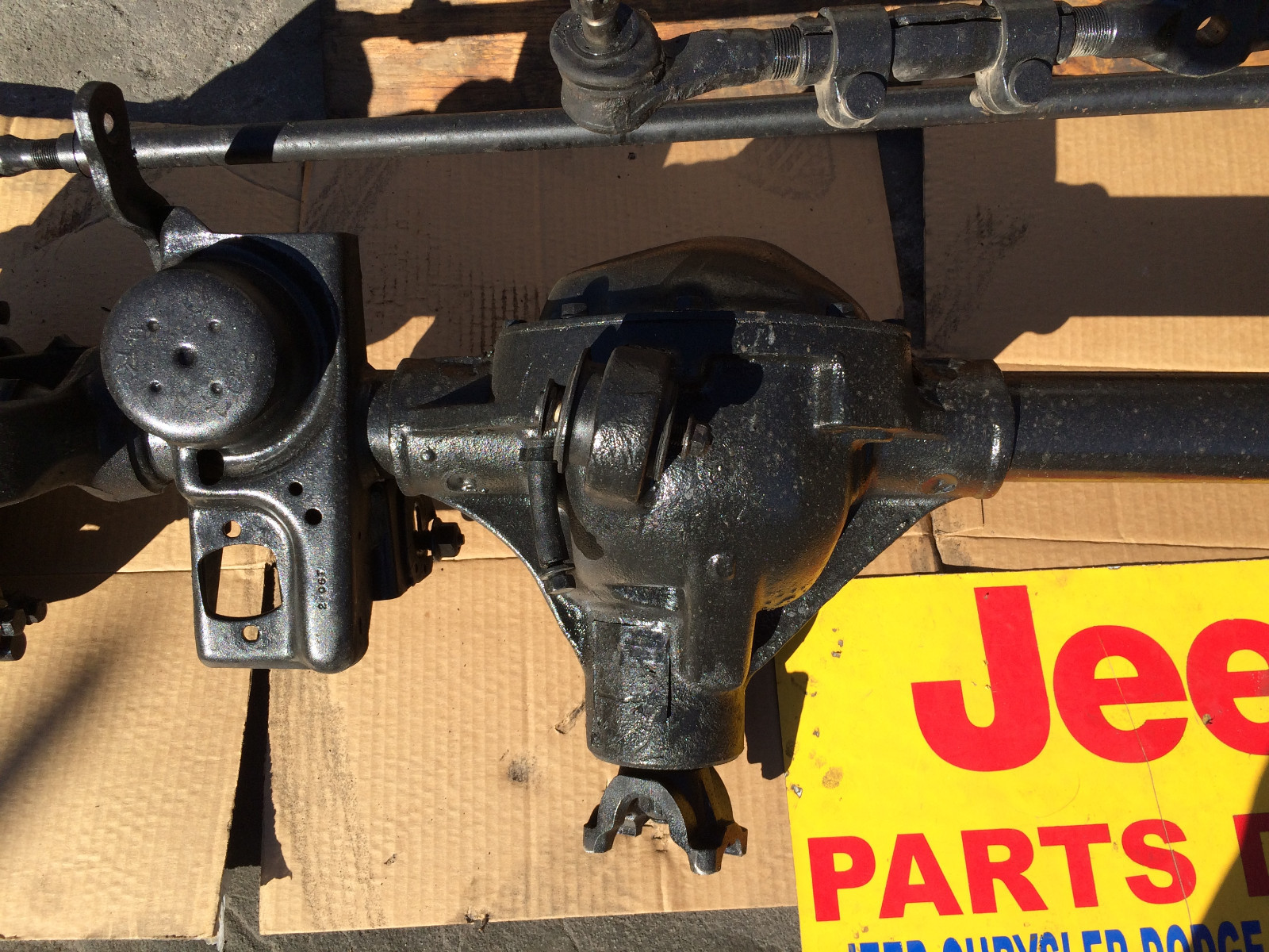 1997-2006 JEEP WRANGLER TJ OEM FRONT DIFFERENTIAL ASSY COMPLETE AXLE ...