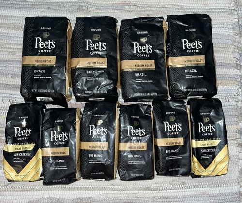 x10 Peet’s Coffee Ground - Big Bang, Sun Catcher, Brazil - Medium ...