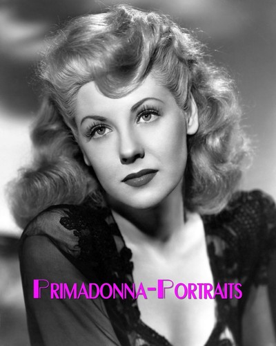 MARIE McDONALD 8X10 Lab Photo 1945 Sexy Close-Up High Fashion Actress ...