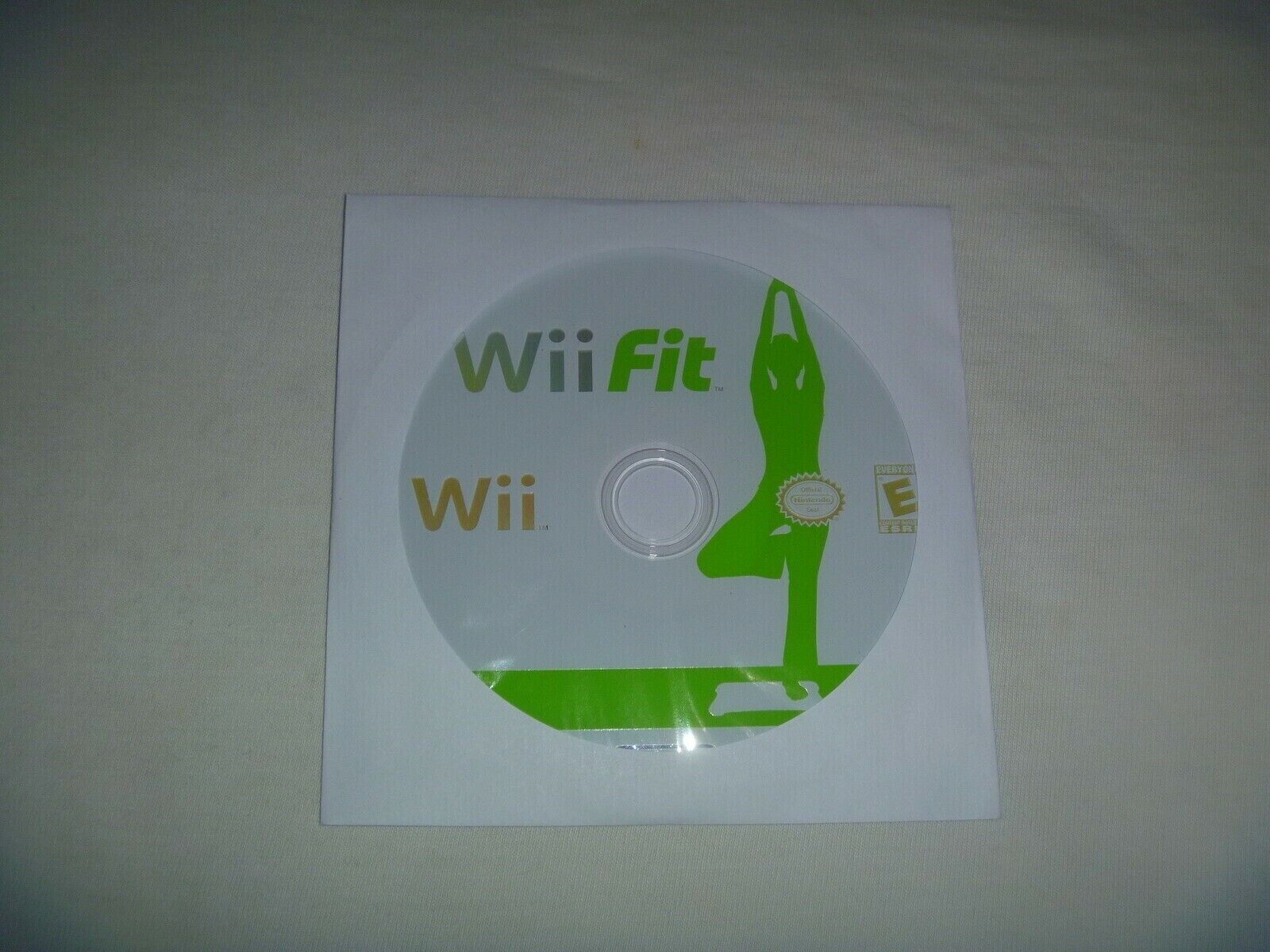 Wii Fit (2008) Nintendo Wii (Game Disc Only) No Case Or Manual ...
