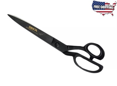 12” HEAVY DUTY CARPET / UPHOLSTERY SHEARS TAILOR SCISSORS Fabric ...