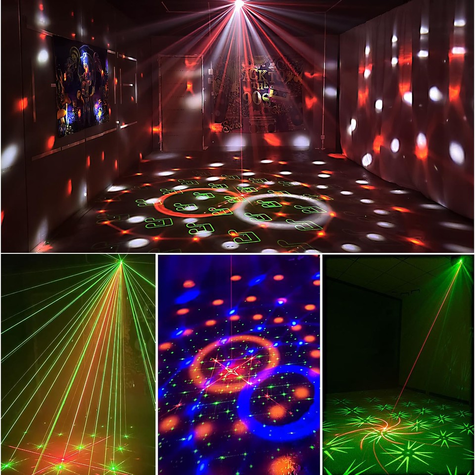 Disco Ball Light Party Lights Disco Light Sound Activated Strobe Lamp Disco Ball | eBay